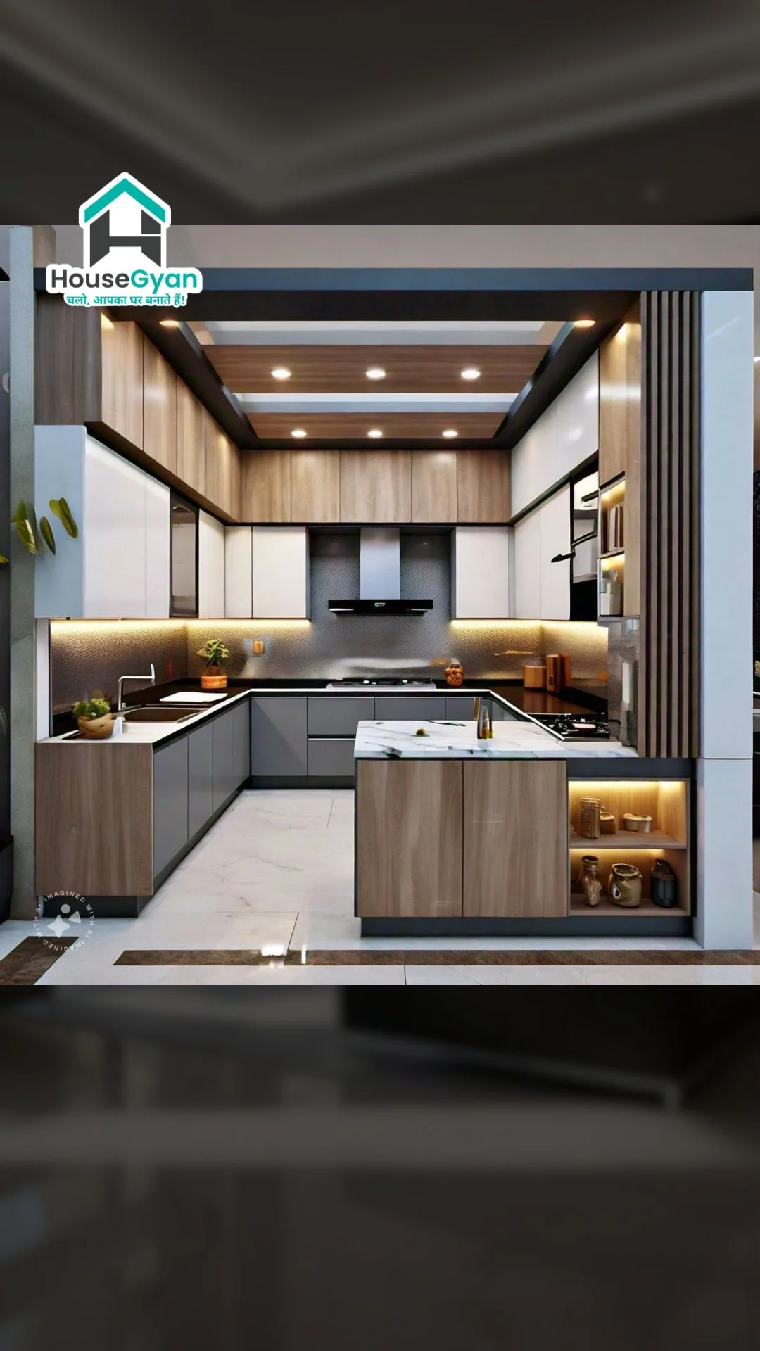 Modern L Shape Kitchen Design Ideas