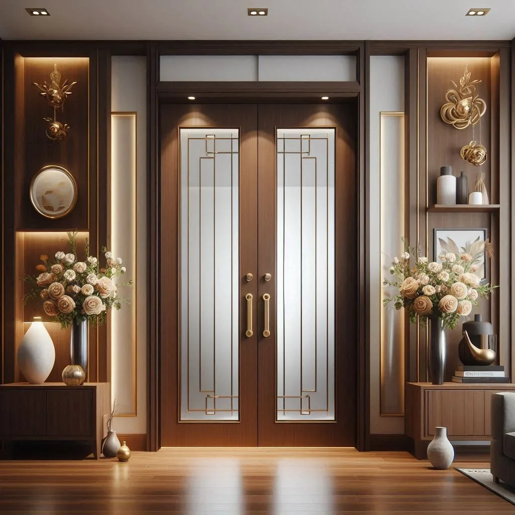 20 Double Door Design Ideas for Main Entrance