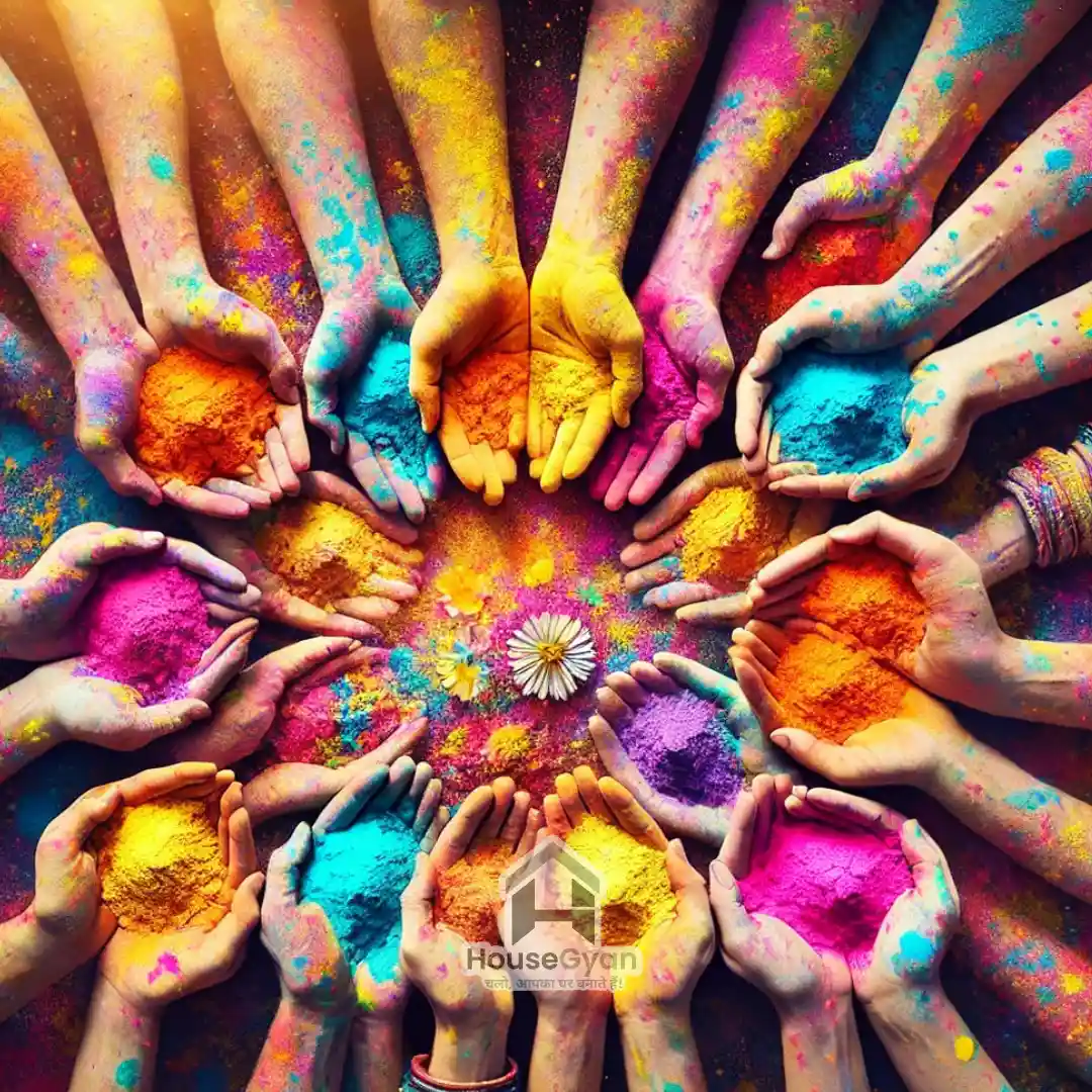 Low Budget Holi Decoration Ideas for Home 2025 | DIY & Theme Holi ...