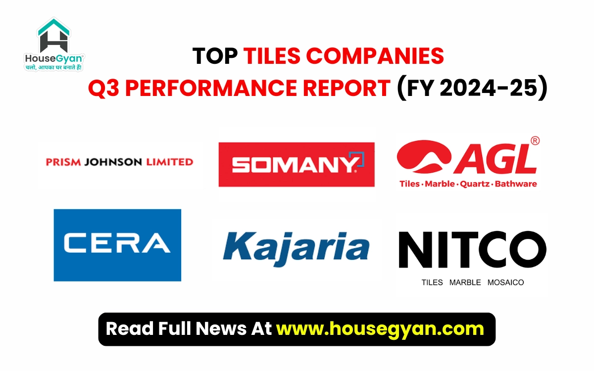 Top Tiles Companies Q3 Performance Report (FY24-25 Standalone)