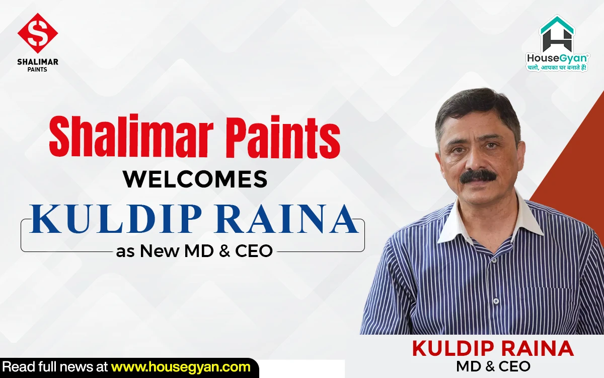 Shalimar Paints Welcomes Kuldip Raina as New MD & CEO