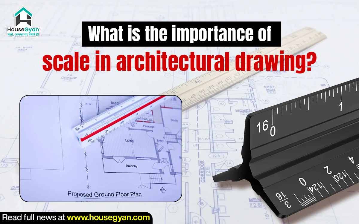What is the importance of scale in architectural drawing?