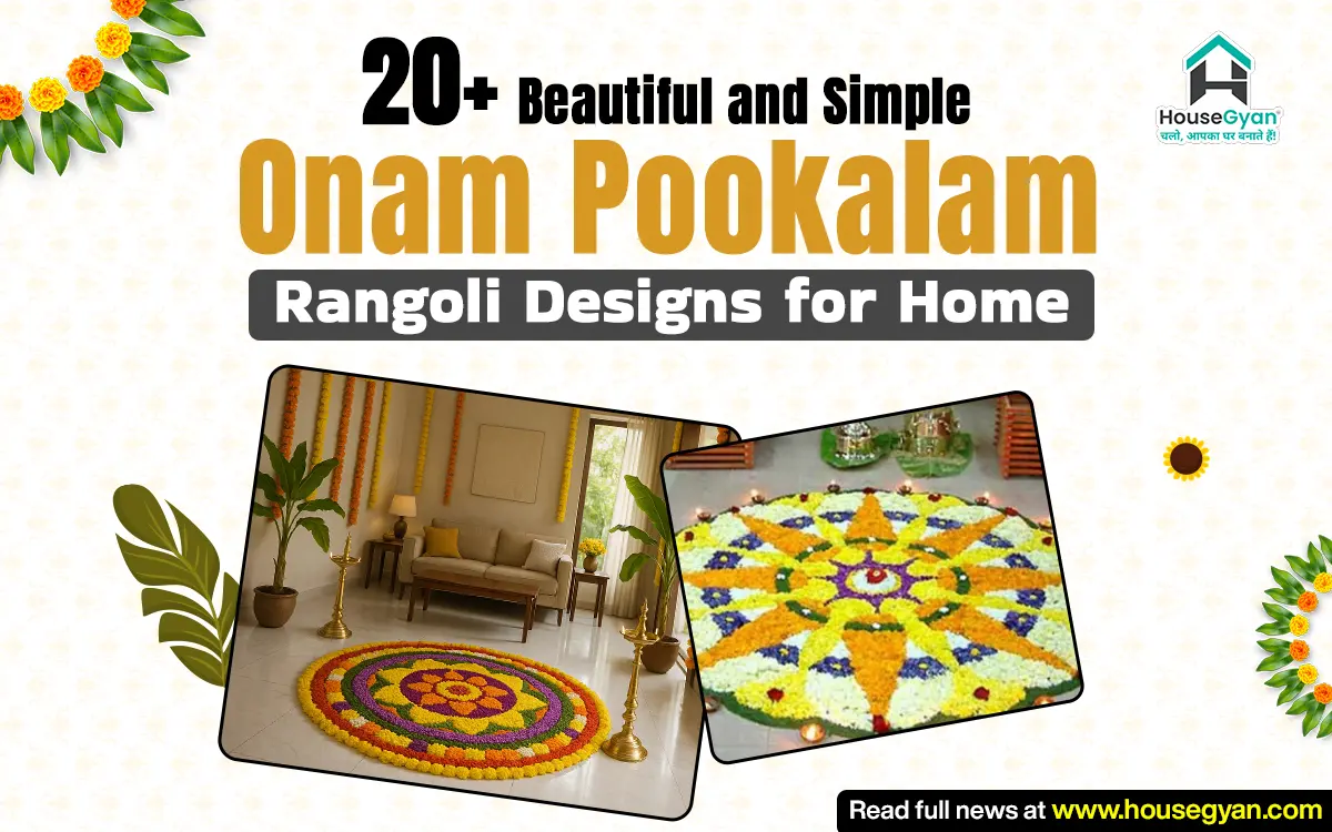20+ Beautiful and Simple Onam Pookalam Rangoli Designs for Home 2025