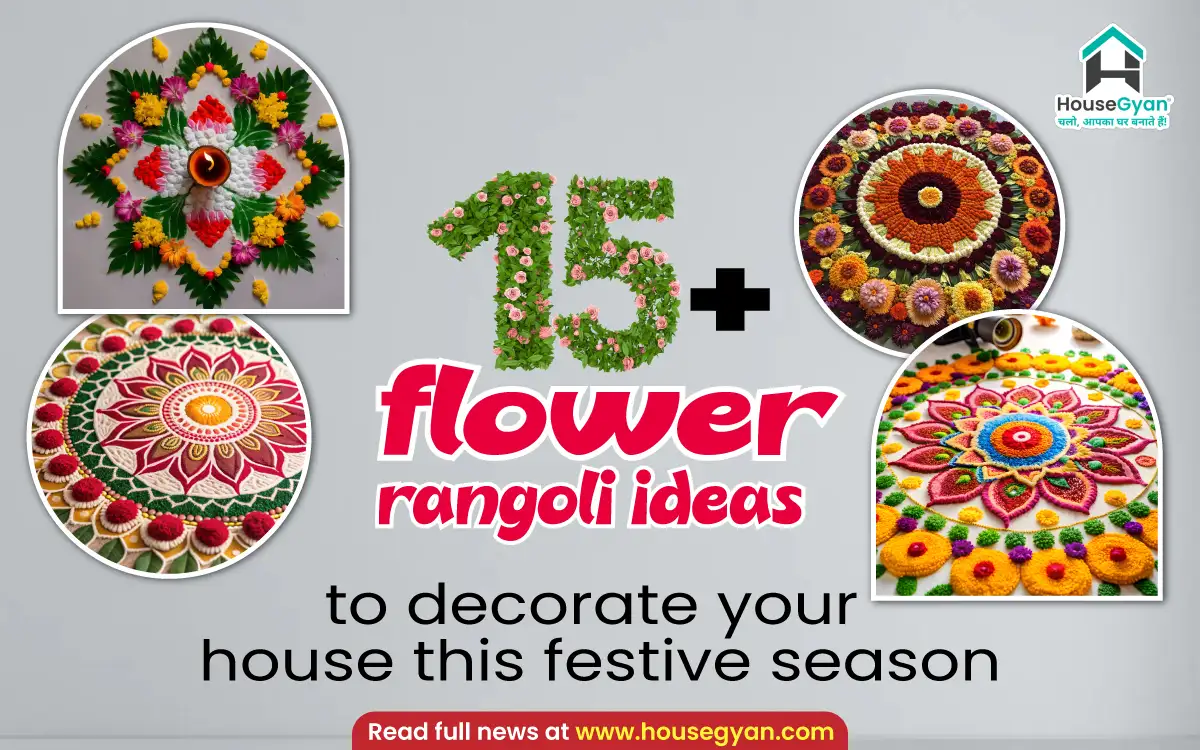 15+ Flower Rangoli Design Ideas to Decorate Your House This Festive Season