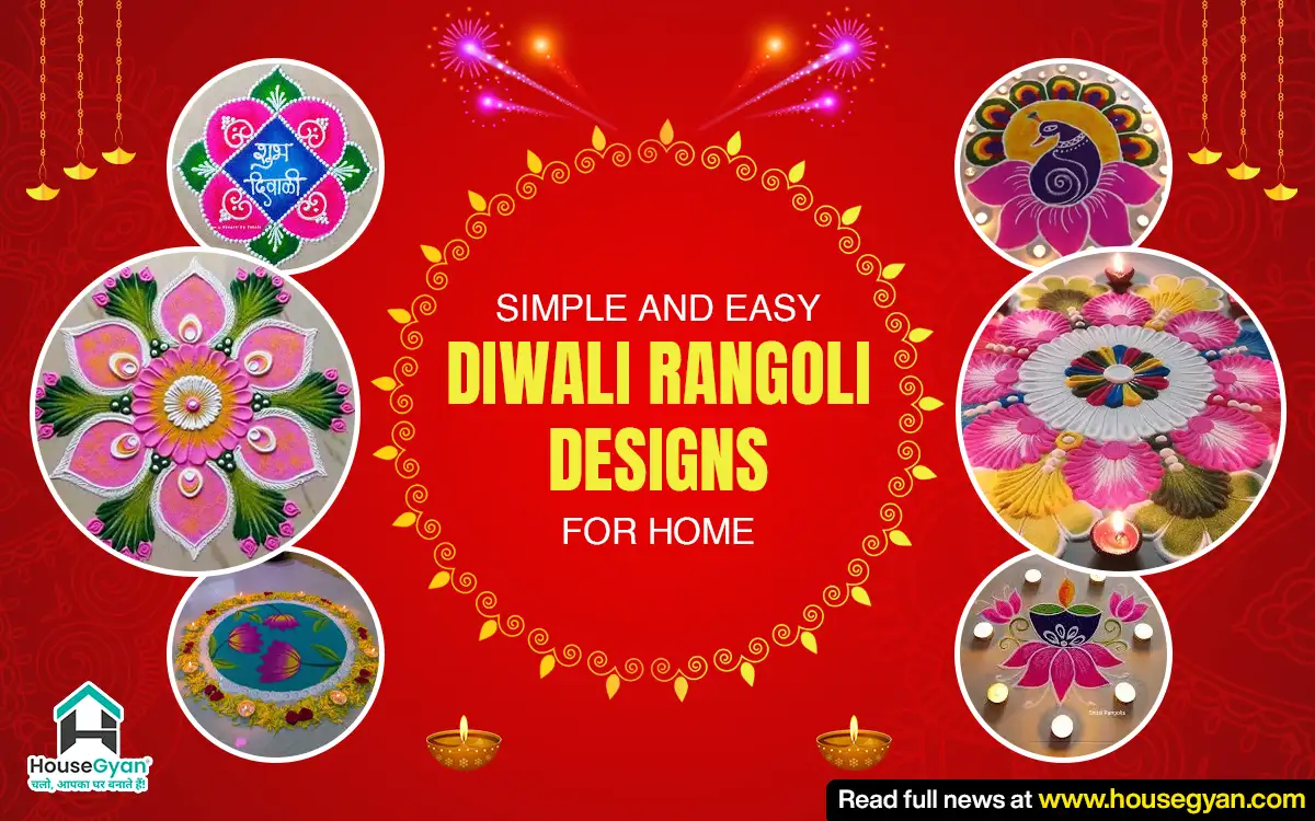 25+ Simple and Easy Diwali Rangoli Designs for Home 2025 | Rangoli ...