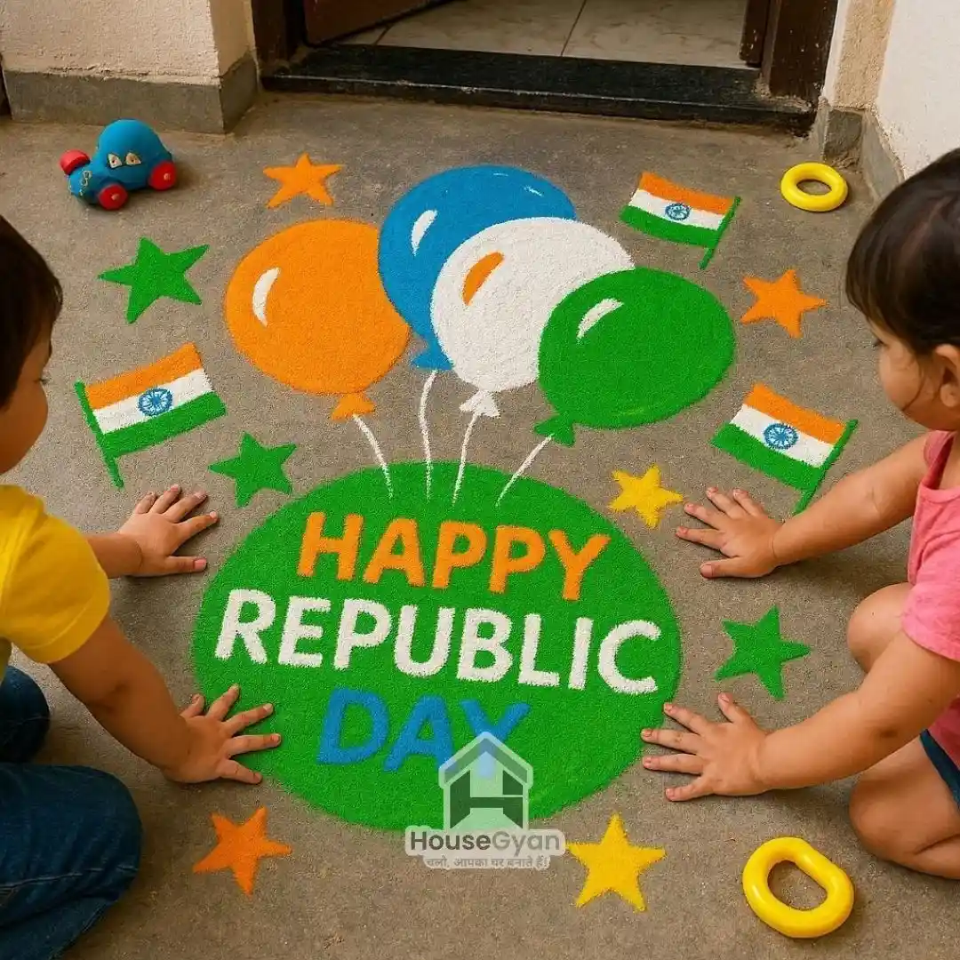 15+ Republic Day Rangoli Design Ideas for Entrance 2026