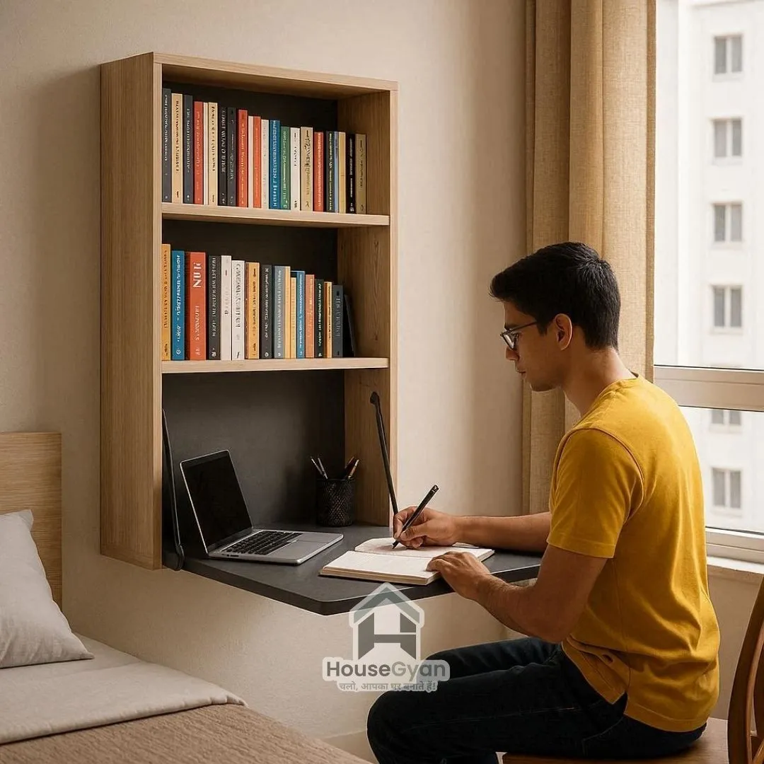 Top 12 Wall-Mounted Study Table Designs for Small Bedrooms 2026