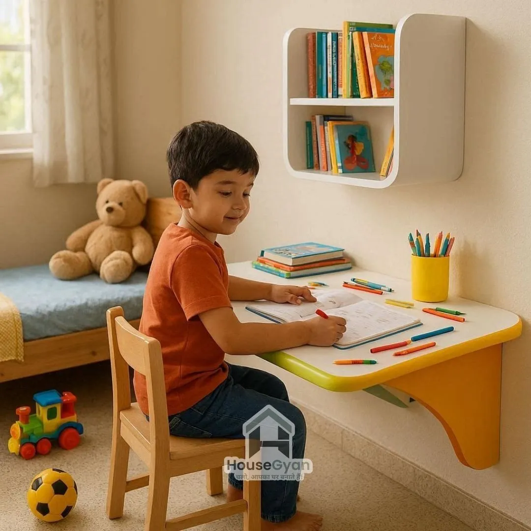 Top 12 Wall-Mounted Study Table Designs for Small Bedrooms 2026